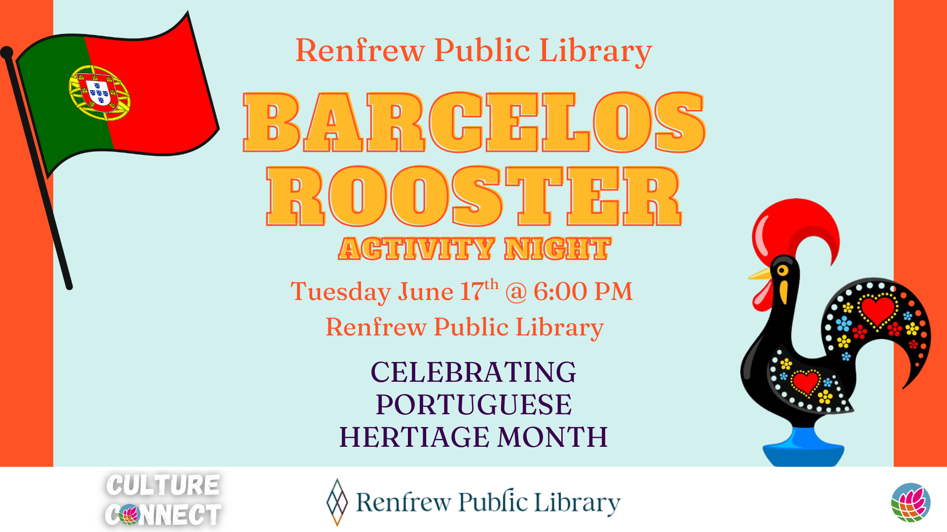 Barcelos Rooster Activity — Portuguese Heritage Month - OLIP | Ottawa Local Immigration Partnership